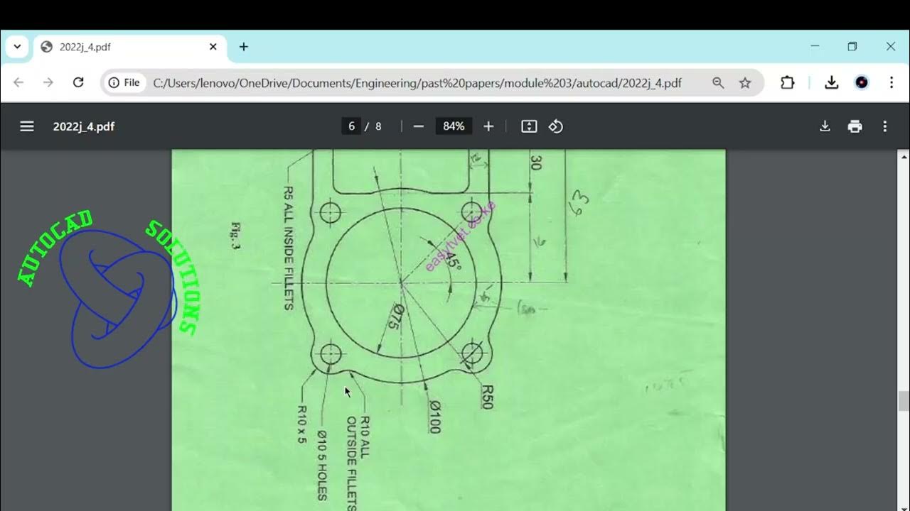 2D DRAWING TUTORIAL - YouTube