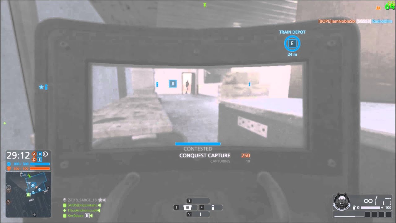 More Battlefield Hardlining. - YouTube