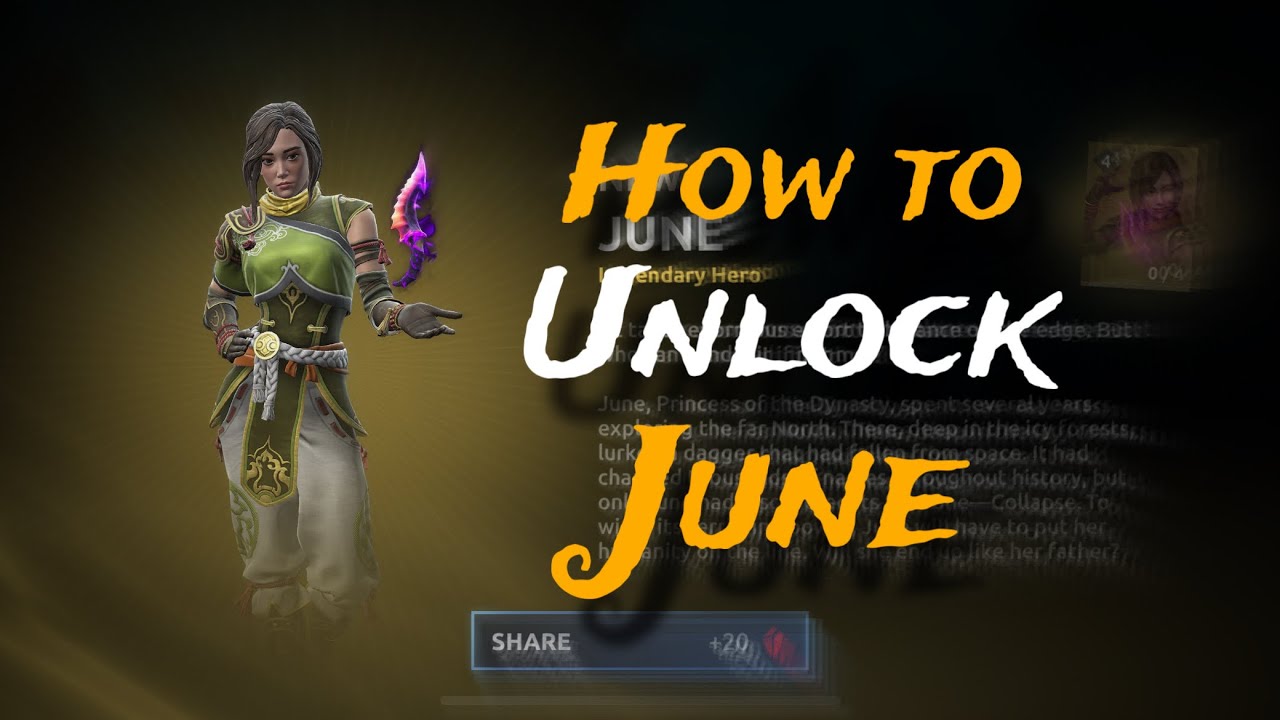 How To Unlock The New Hero ‘JUNE’ | Shadow Fight Arena | Evoker Op YT ...