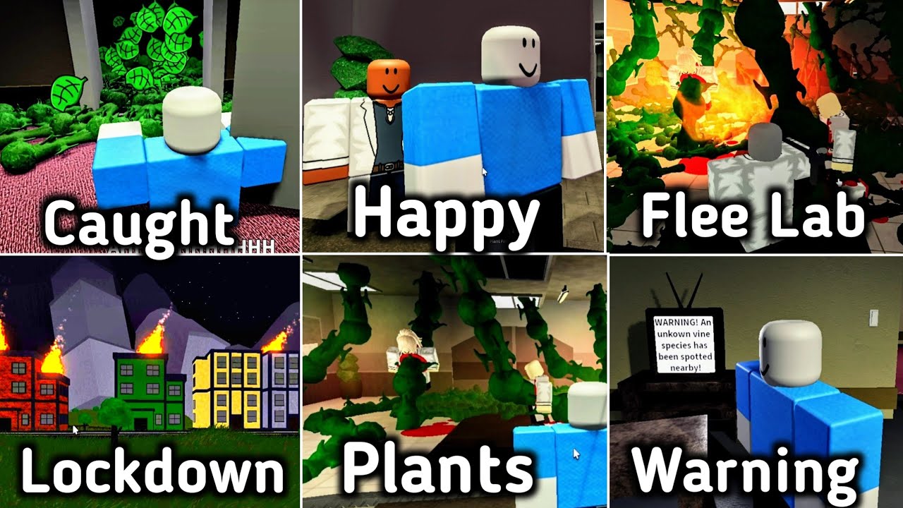 How To Get All Endings In Roblox Happy Plants | Roblox Happy Plants ...