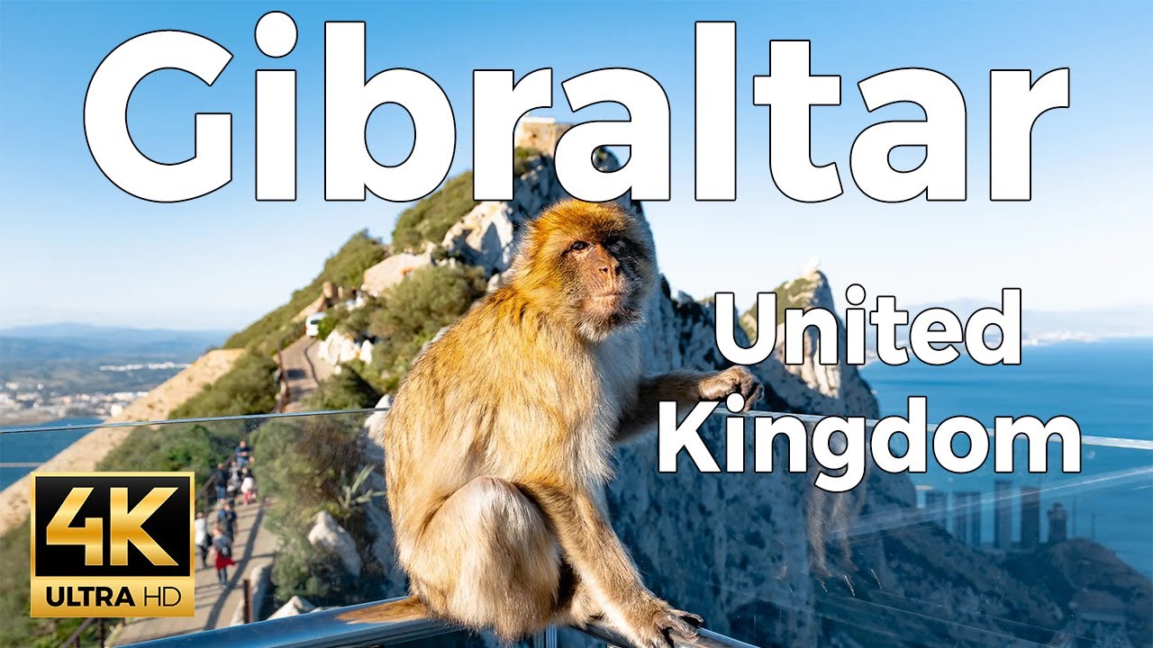 Gibraltar, United Kingdom Walking Tour 4K - With Captions - YouTube
