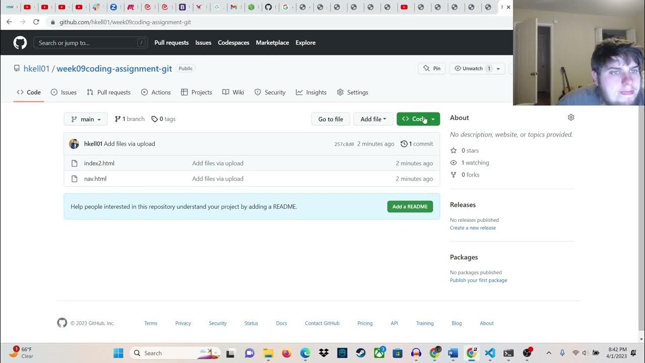 week 09 coding assignment video bootstrap - YouTube