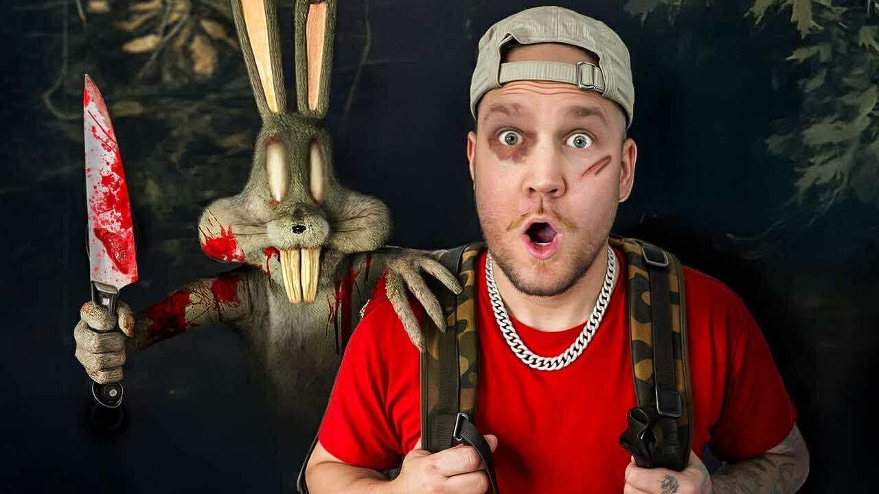 JEŚLI ZOBACZYSZ STRASZNEGO KRÓLIKA BUGSA, UCIEKAJ! - YouTube