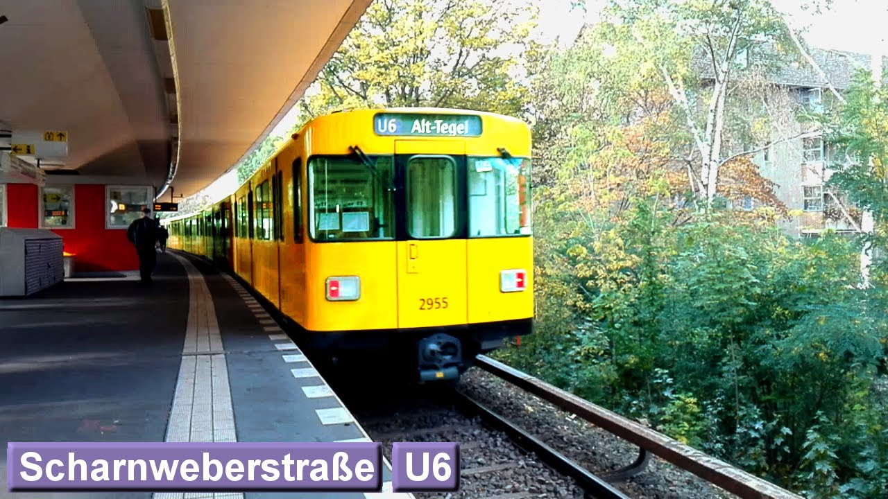 Scharnweberstraße U6 : U-Bahn Berlin ( BVG H - F92 ) - YouTube