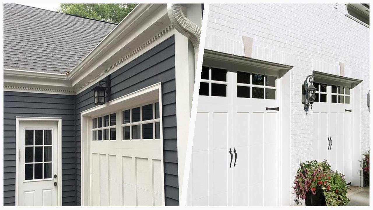 75 Traditional White Garage Design Ideas You'll Love - YouTube