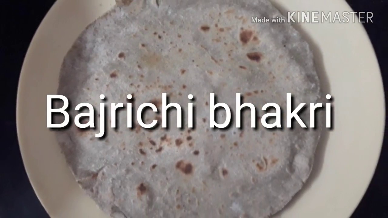 Bajrichi bhakri|how to make bhakri|bajra roti by kavita - YouTube