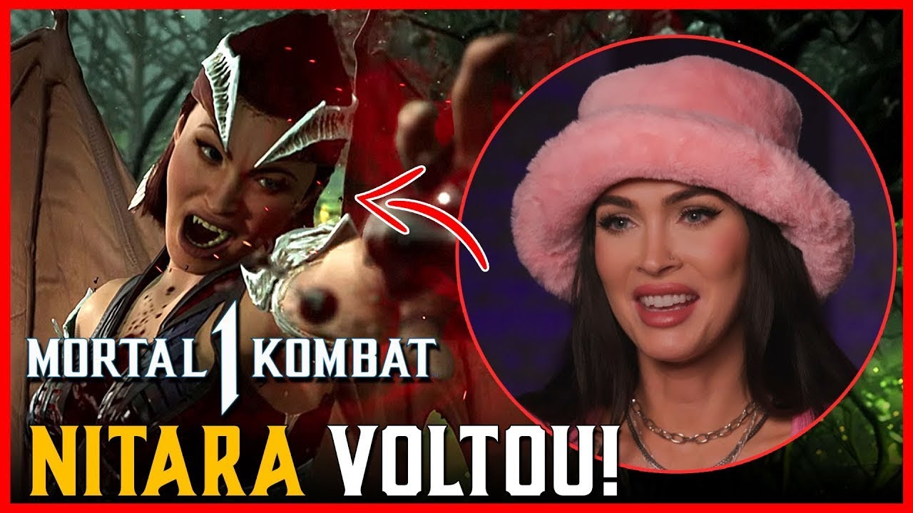 MEGAN FOX COMO NITARA EM MORTAL KOMBAT 1 REVELADO OFICIALMENTE! - YouTube