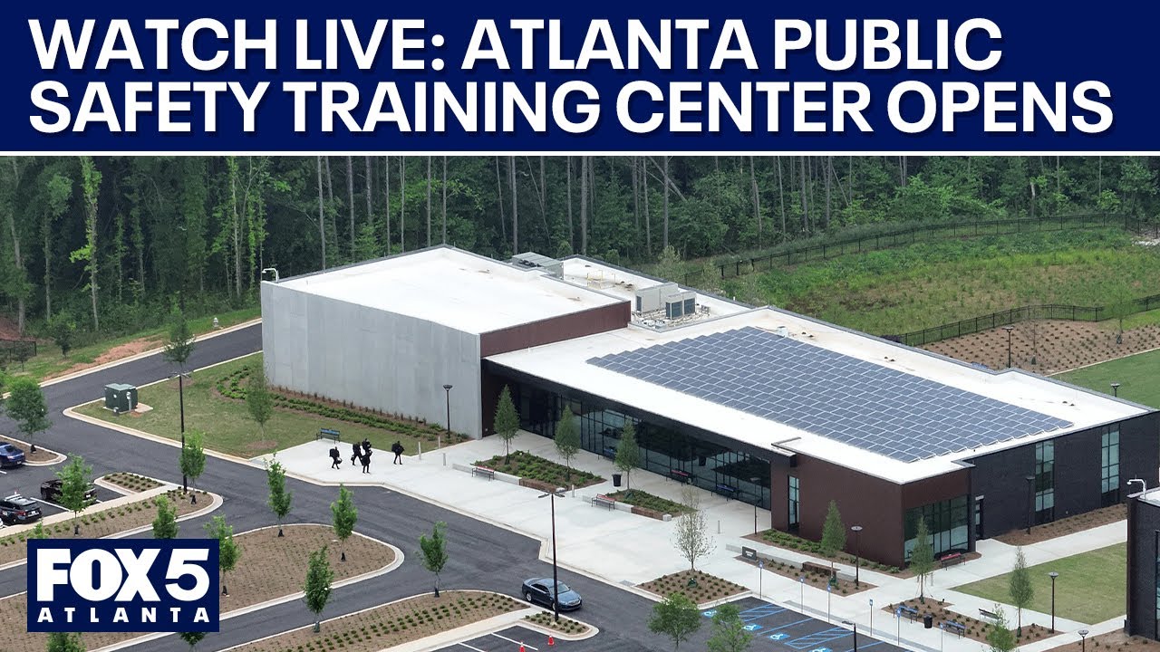 WATCH LIVE: Atlanta Public Safety Training Center opening - YouTube