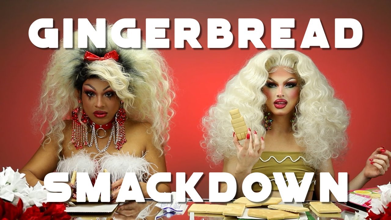 DRAG QUEEN GINGERBREAD COMPETITION (feat. Ara Besque) - YouTube