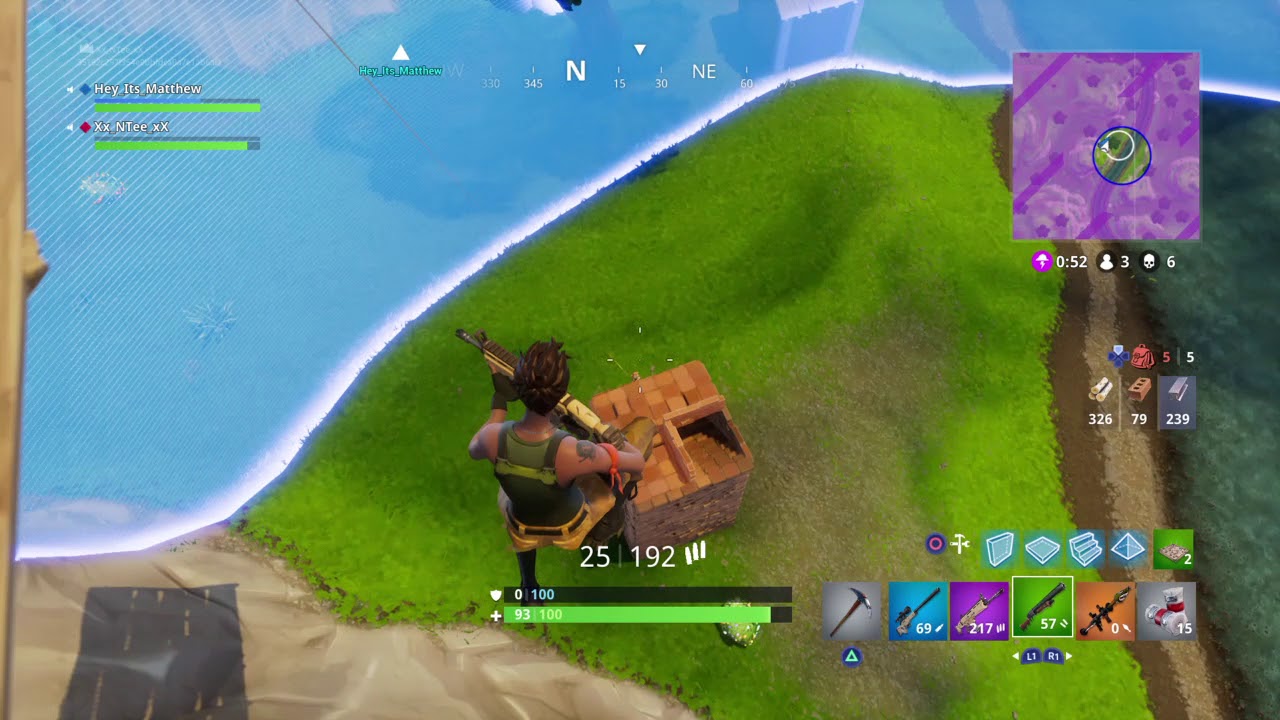 Epic jump shot pump shotgun kill - Fortnite duos - YouTube