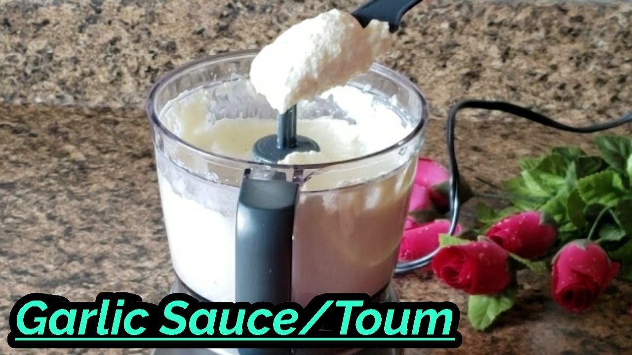 Middle Eastern Garlic Sauce/Toum (Sylheti, Bangladeshi Channel) - YouTube
