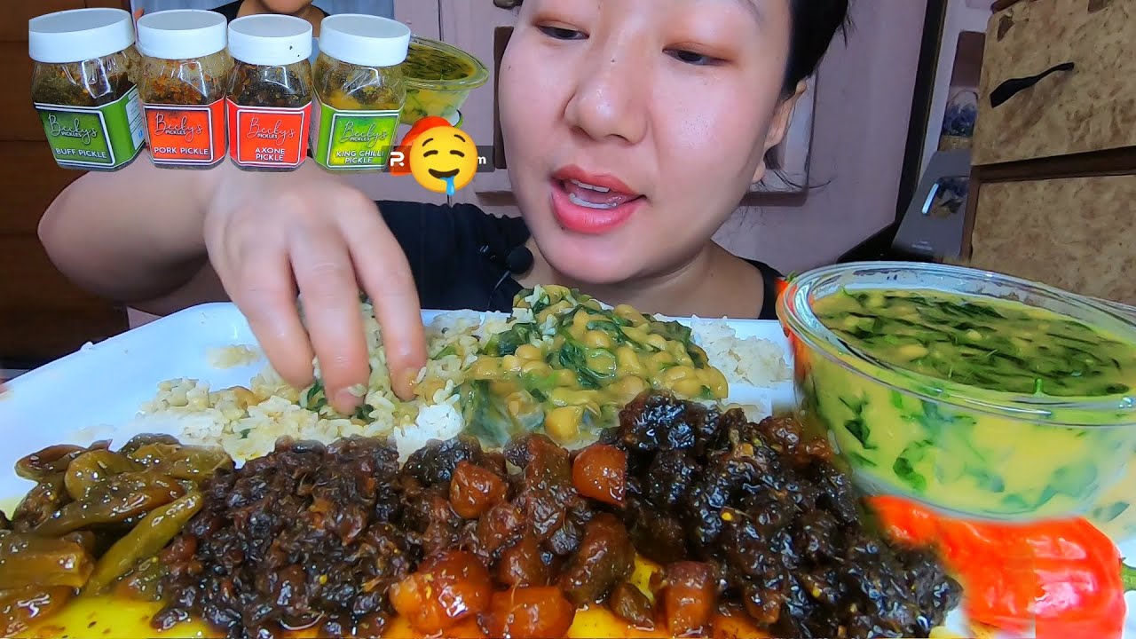 Manipuri cuisine Otti/Utti And Becky's Pickles ( Pork, Buff, king ...