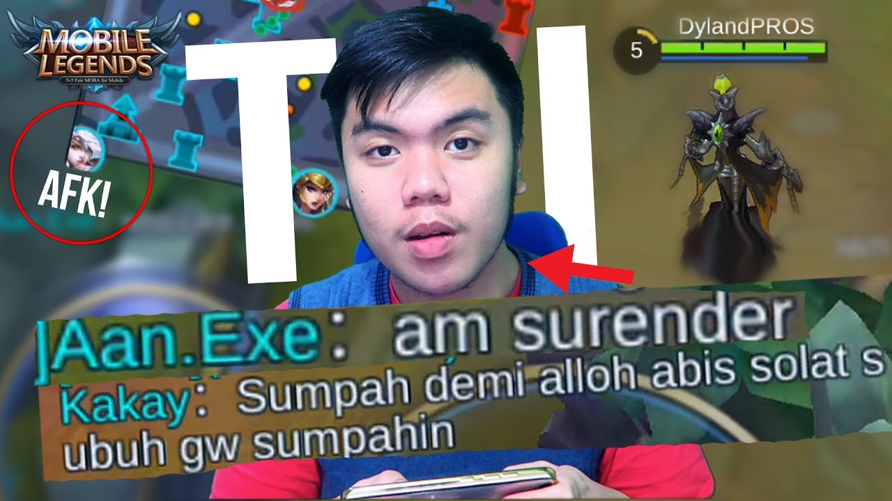 Apa yang lo lakuin kalo ketemu team kek gini ? - Mobile Legends ...
