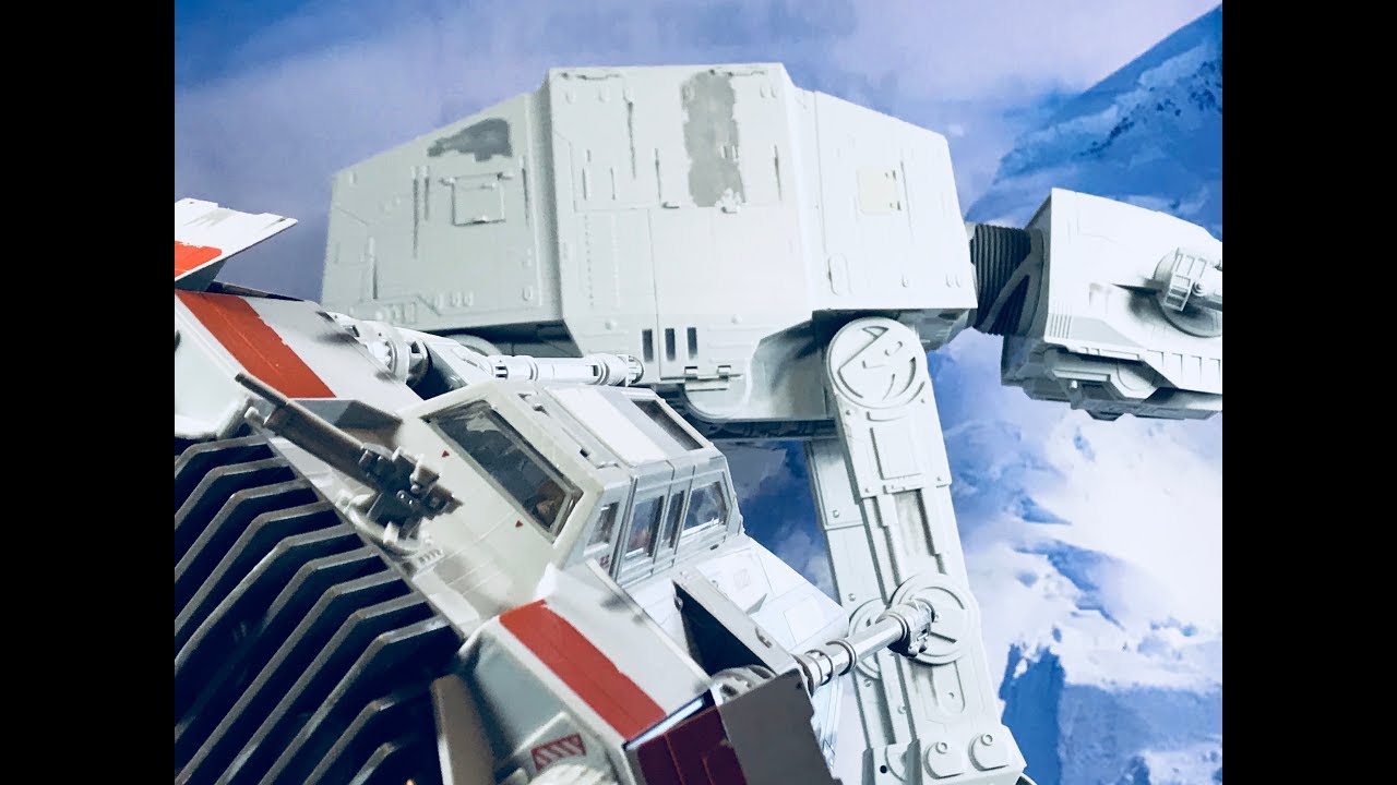 Star Wars The SAGA Collection Rogue Two Snowspeeder & Zev Senesca - YouTube