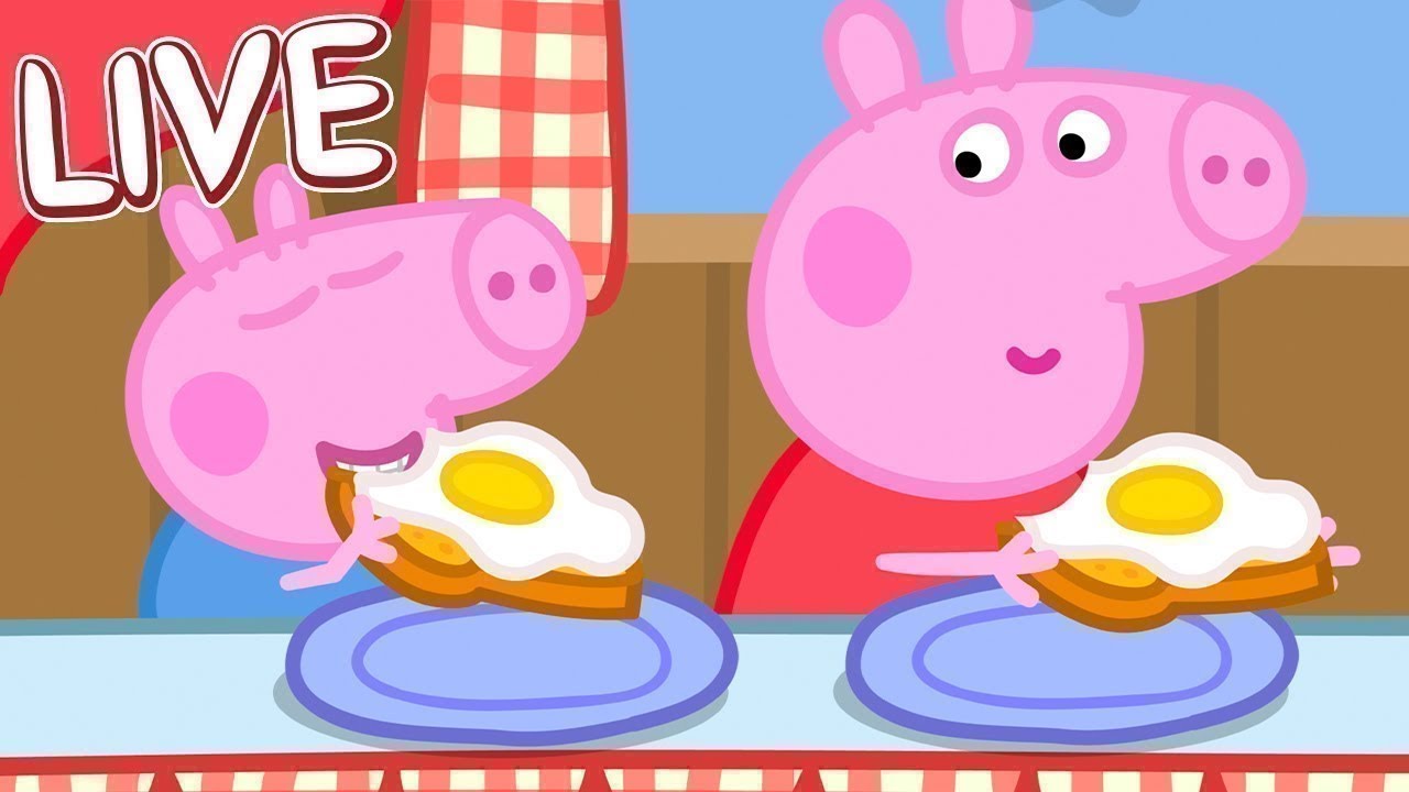 Peppa Pig's Clubhouse - LIVE 🏠 BRAND NEW PEPPA PIG EPISODES ⭐️ - YouTube