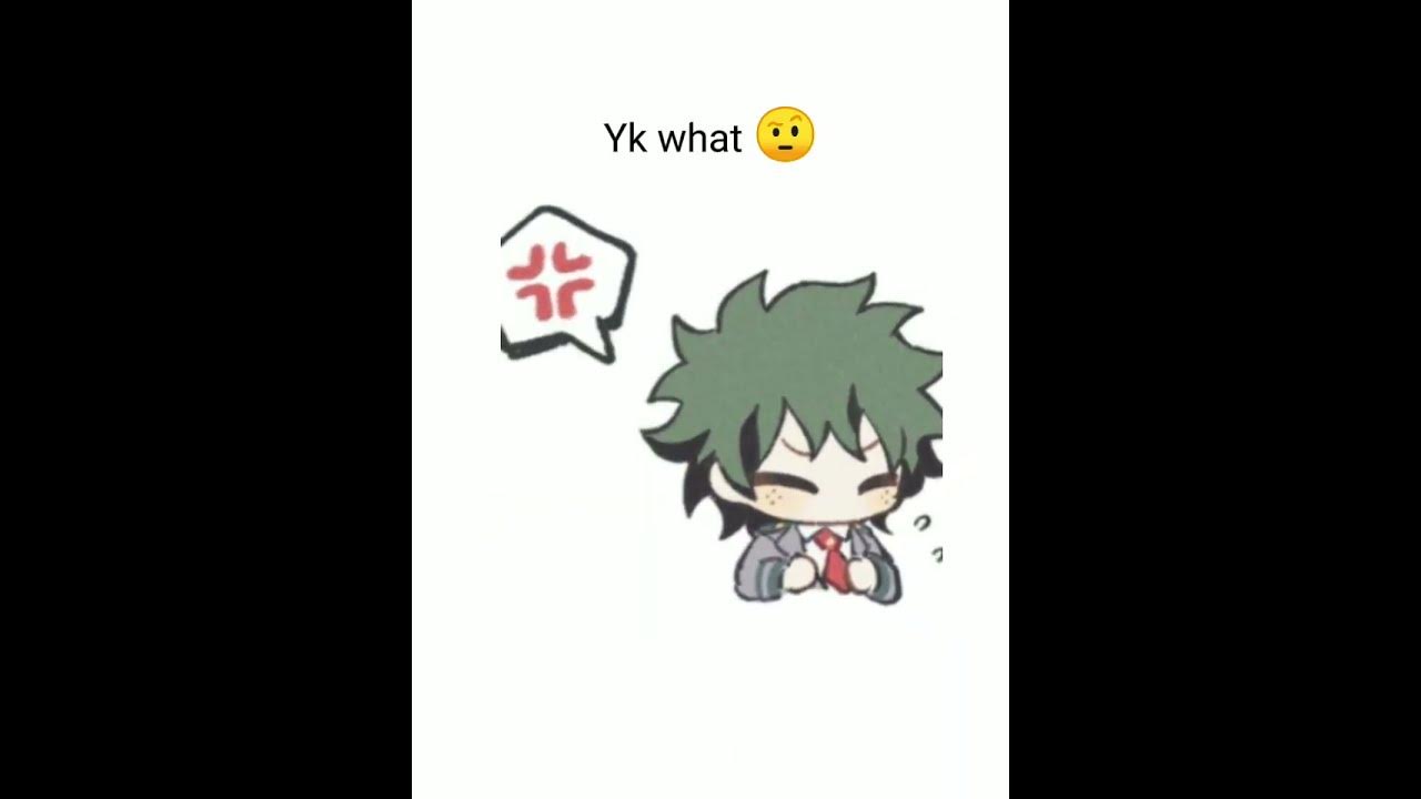 Don't make deku angry #bkdk #dkbk - YouTube