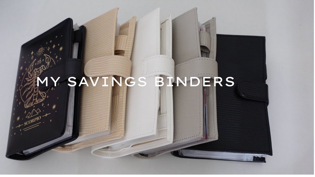 NEW BINDER SET UP | SAVING CHALLENGES | LONG TERM FUNDS | PLUS MORE ...