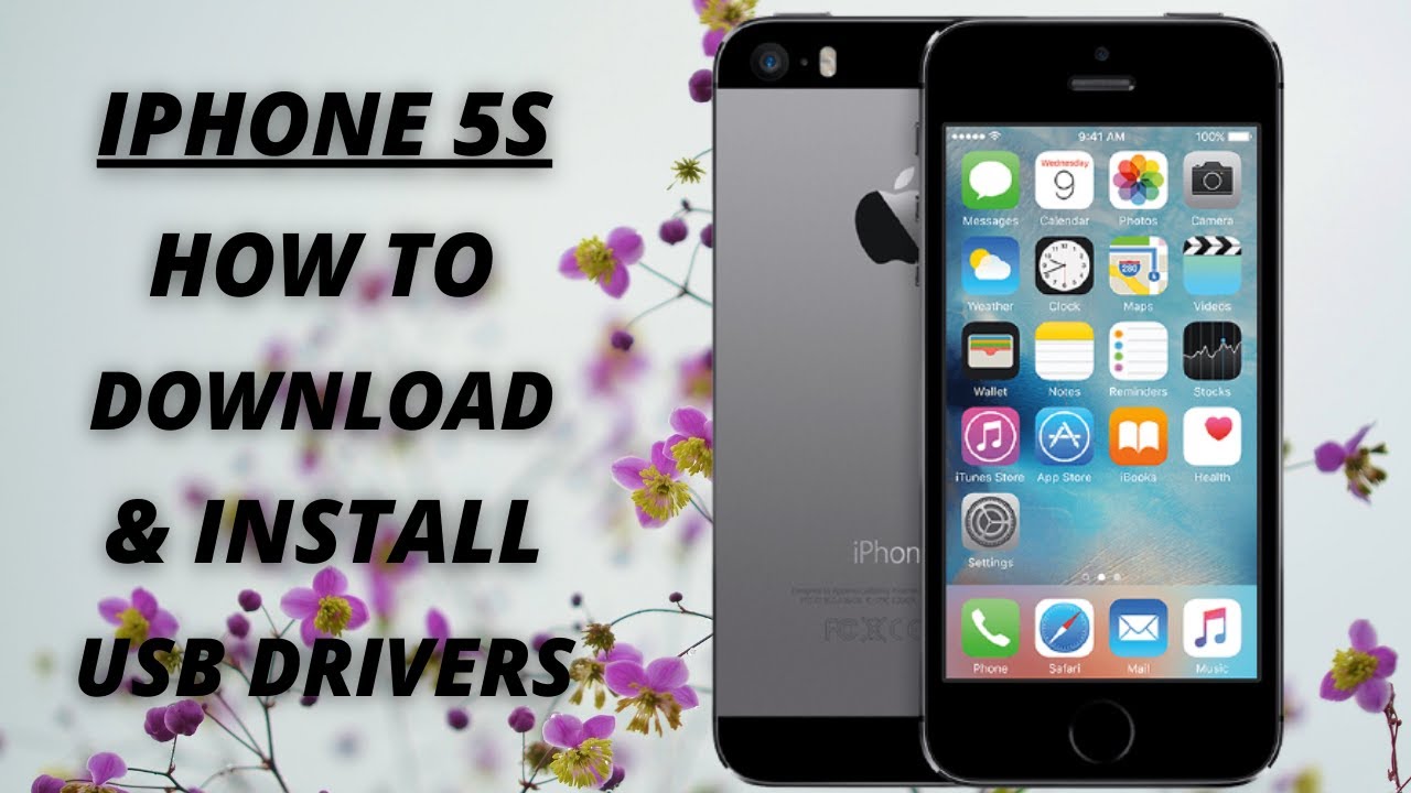 Download iPhone 5s USB Driver ( 2 Methdos ) - YouTube