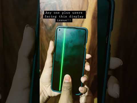Oneplus display issue - YouTube