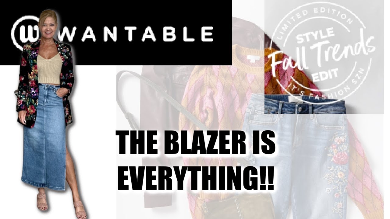 Wantable | September 2023 | Fall Trends Edit - THE BLAZER IS EVERYTHING ...