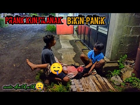 PRANK KUNTILANAK PALING MANTAP 🤤 BIKIN PANIK ‼️ funny make you laugh