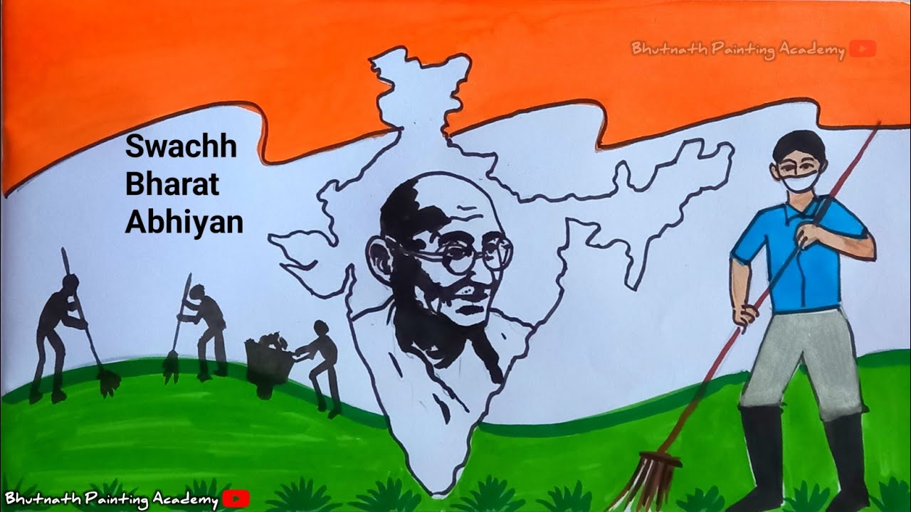 swachhata hi seva drawing - YouTube