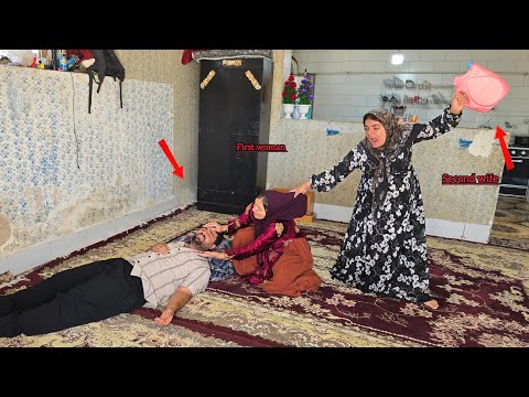 محبت:The first consort concern about her husband's severe headache and the second consort anger