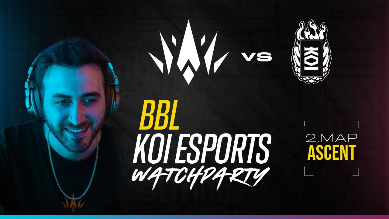 BBL vs KOI | ASCENT | VCT 2023 EMEA | BERLIN WATCH PARTY - YouTube