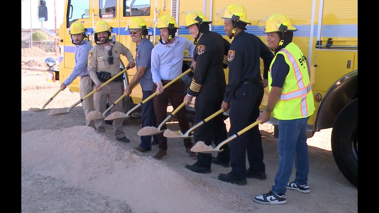 Clark County Breaks Ground on New Fire Station. - YouTube
