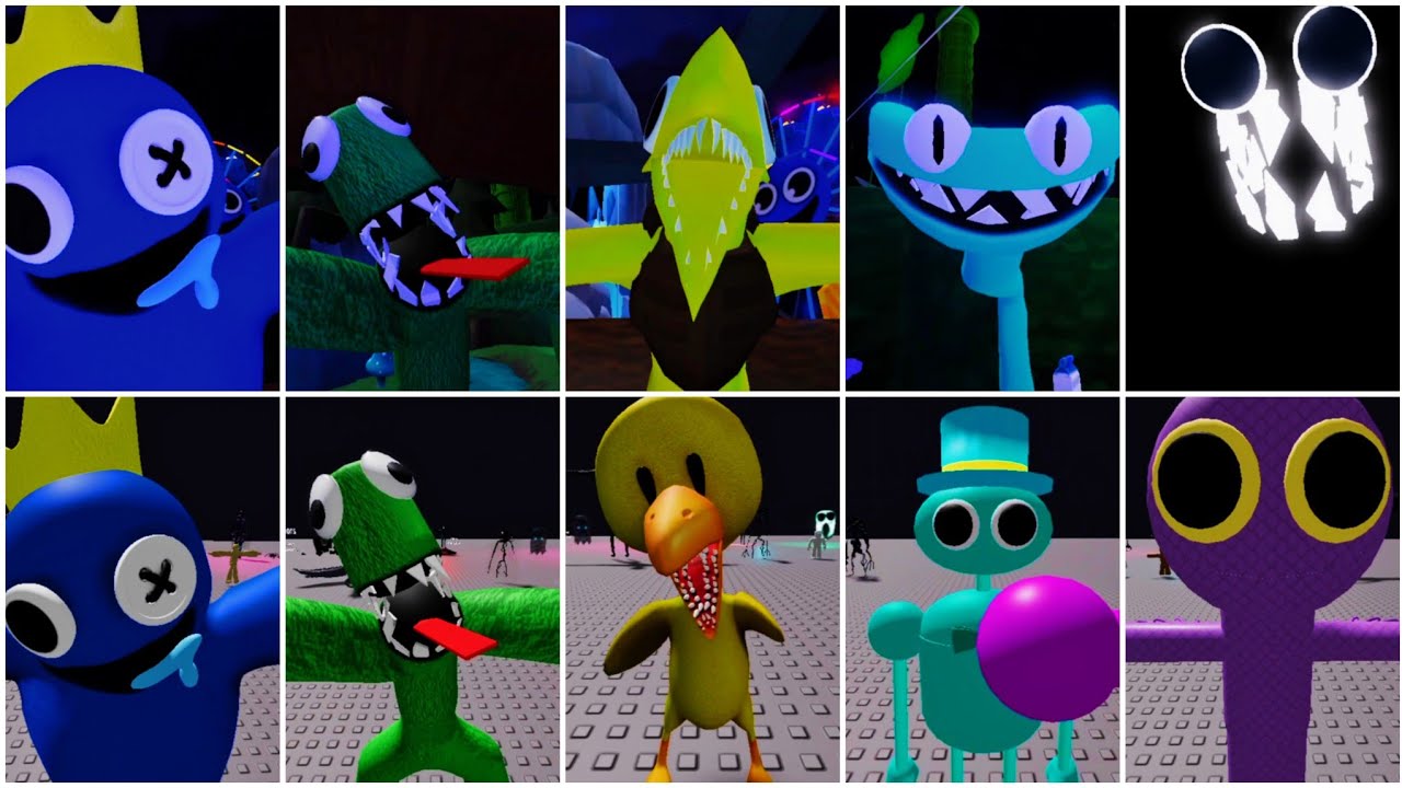 Concept Rainbow Friends Vs Rainbow Friends Chapter 2 All Monster ...