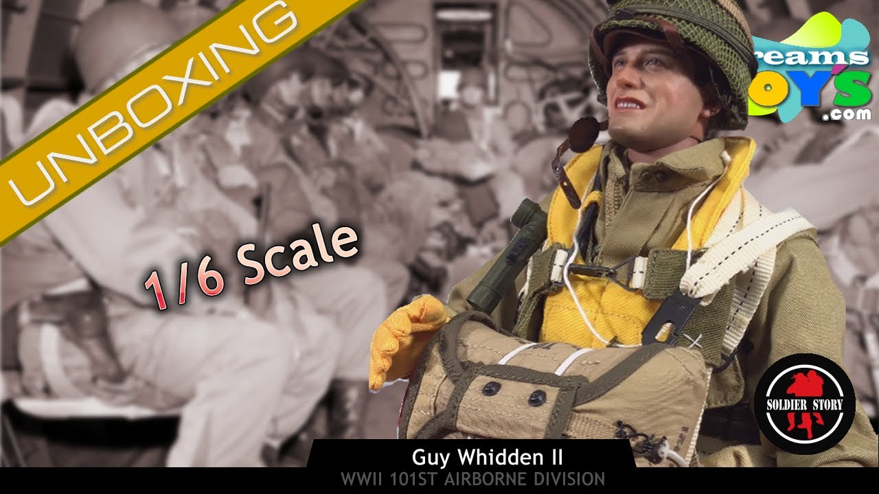 Unboxing Figura escala 1/6 WWII 101ST AIRBORNE DIVISION “GUY WHIDDEN ...