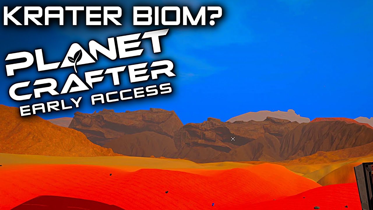 KRATER BIOM? in PLANET CRAFTER Deutsch German Gameplay 044 - YouTube