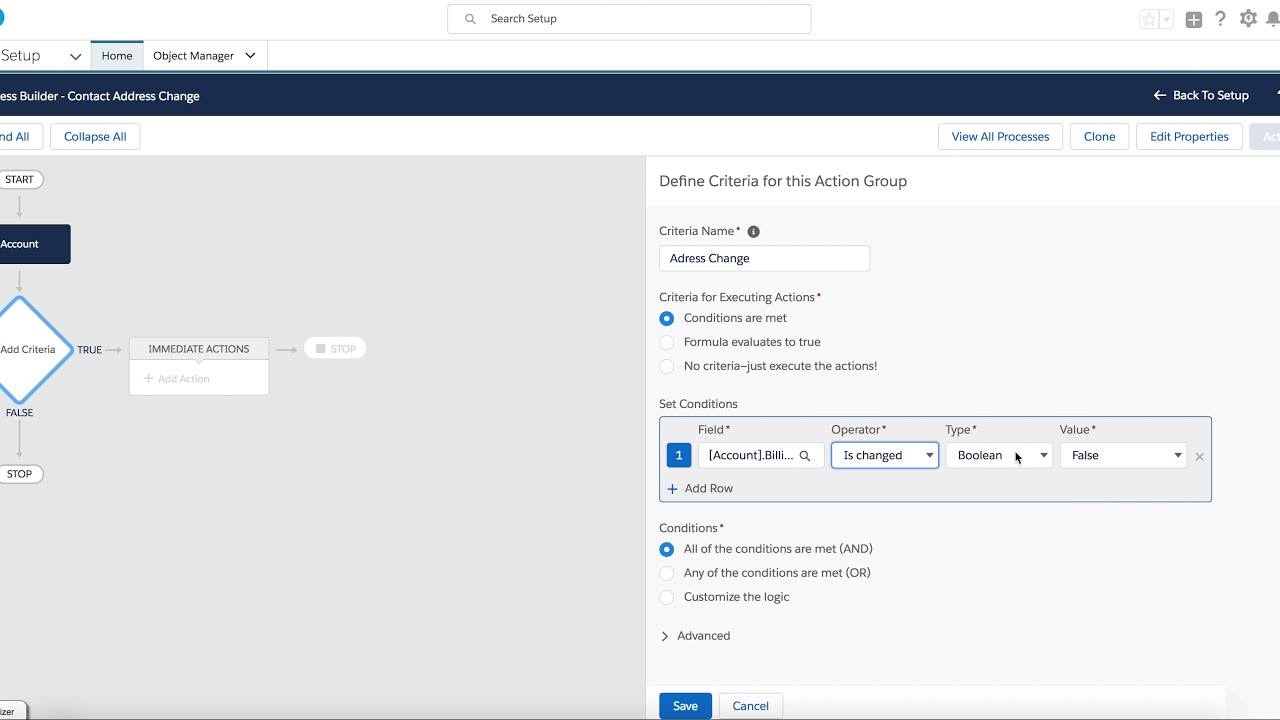 Quick start: process builder - YouTube