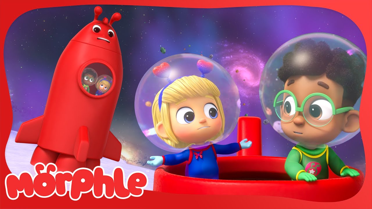 Morphle Family Space Chase! | 🔴 Morphle VS Orphle 🟢 | Cartoon ...