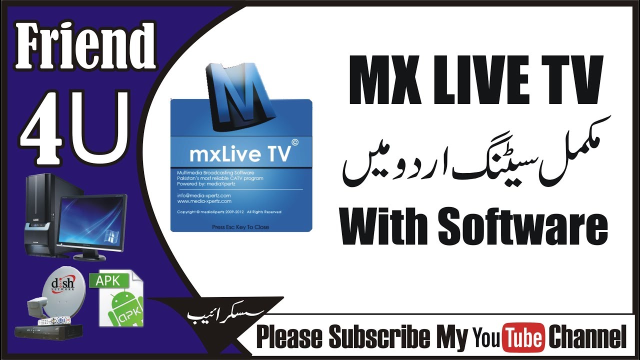 MX PLAYER LIVE TV Live Broadcasting Software With Seting - YouTube