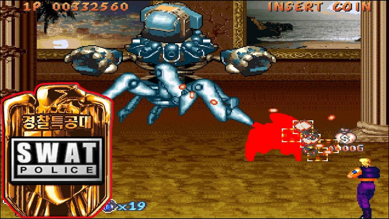 Arcade 경찰특공대 SWAT Police - Full Game - YouTube