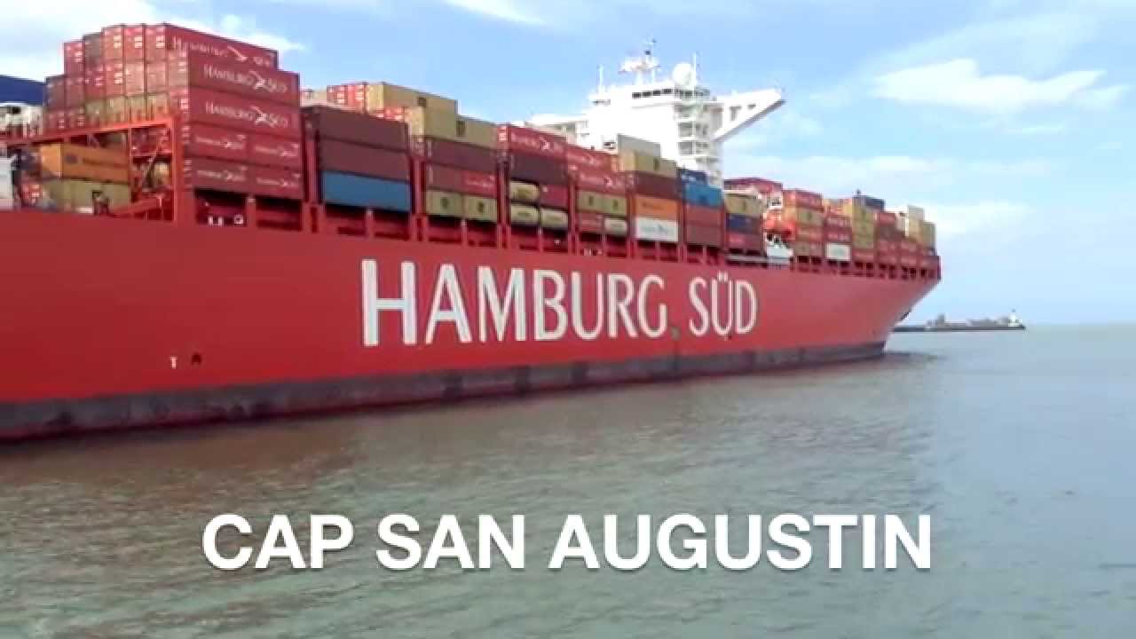CAP SAN AUGUSTIN (part of the world's largest reefer container vessels ...