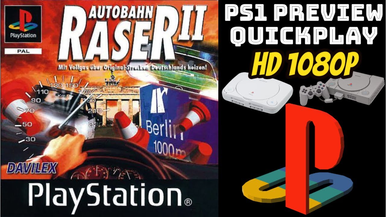 [PREVIEW] PS1 - Autobahn Raser II (HD, 60FPS) - YouTube