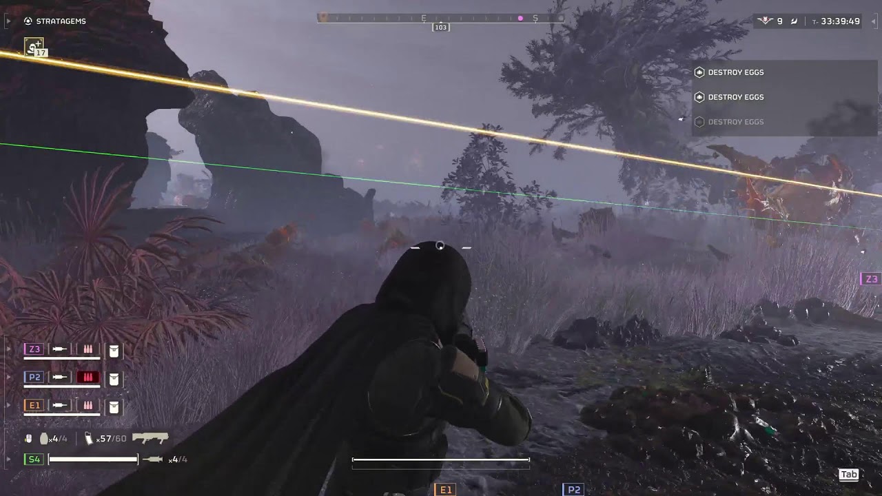 Helldivers 2 - Bugs on Helldiver - For Turing! - YouTube