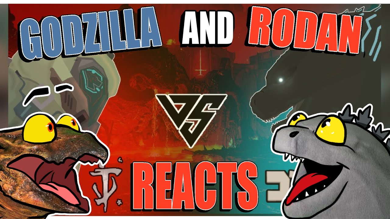 Godzilla Reacts| If Godzilla Was In DOOM (DOOM VS GODZILLA) | Animation ...