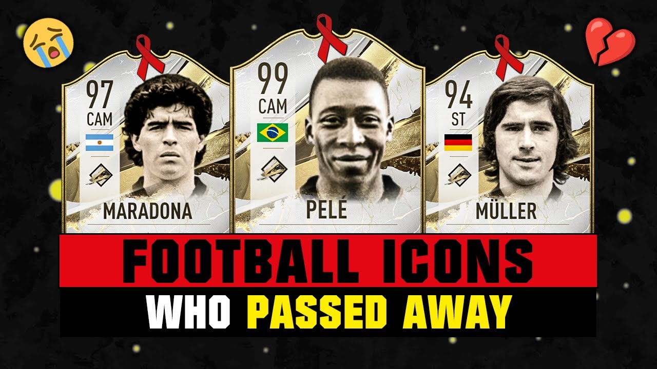 FOOTBALL ICONS Who PASSED AWAY! 😭💔 ft. Pele, Maradona, Cruyff... etc ...