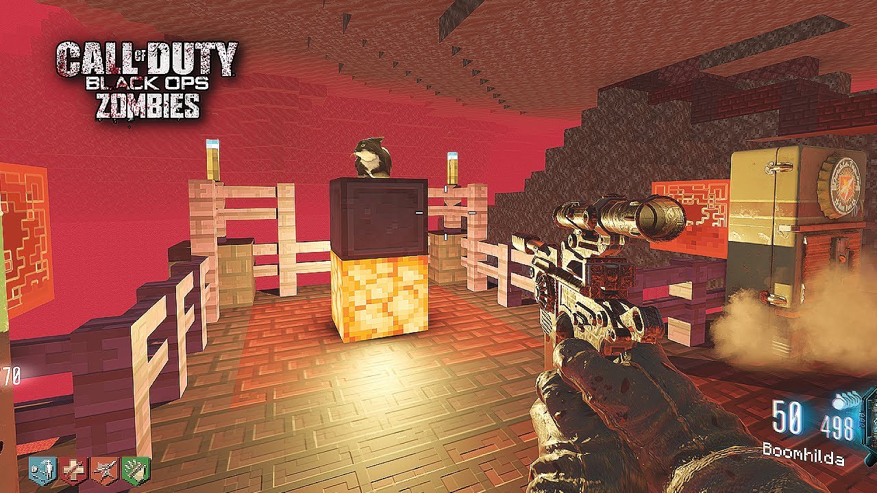 MAPA MINECRAFT CON LAVA Y FINAL ZOMBIES CUSTOM MAP | BLACK OPS 3 ...