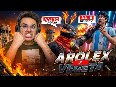 VG Vegeta vs NG Arolex 💀| This Fight Just Got Personal 🤡