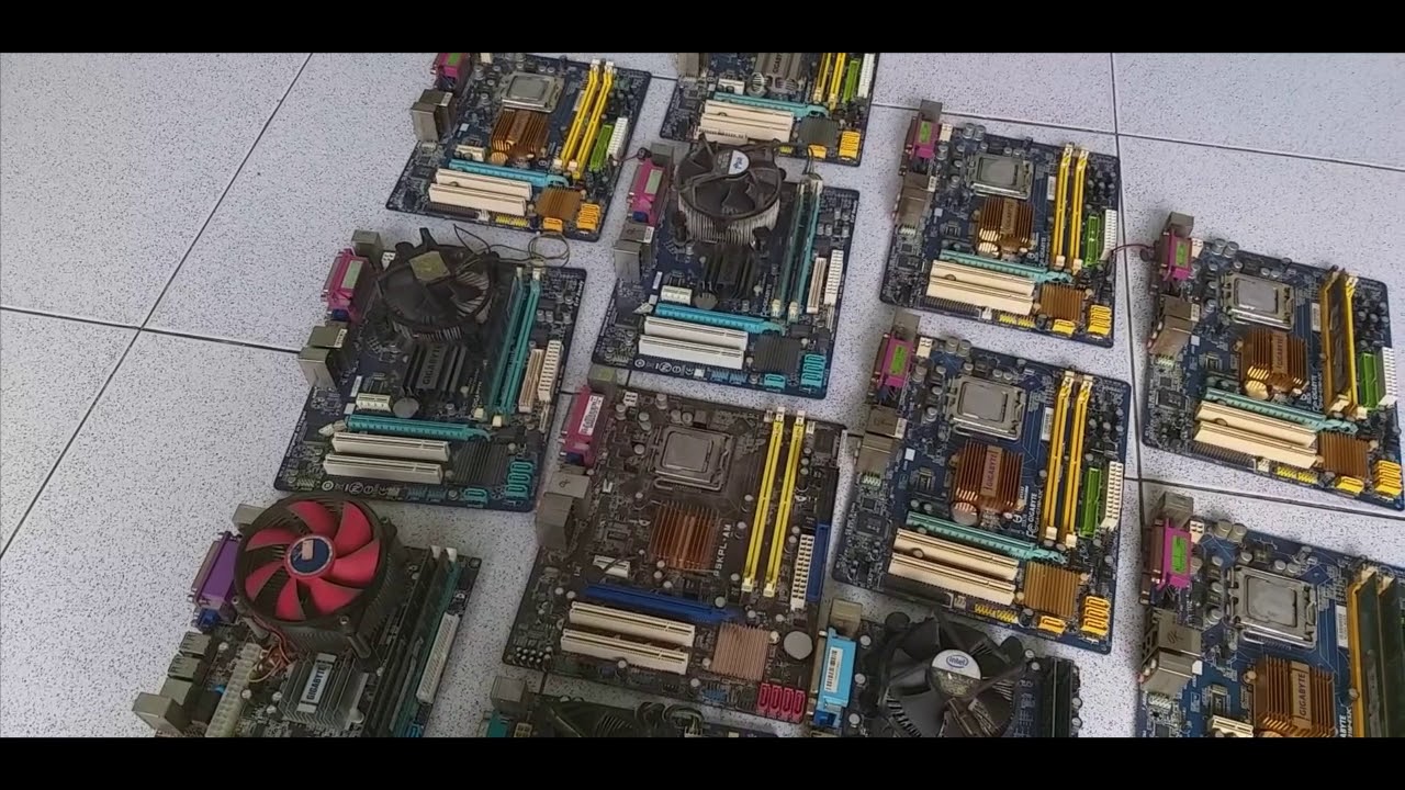 Mainboard G31 (ram 2) - G41 (ram 3) - YouTube