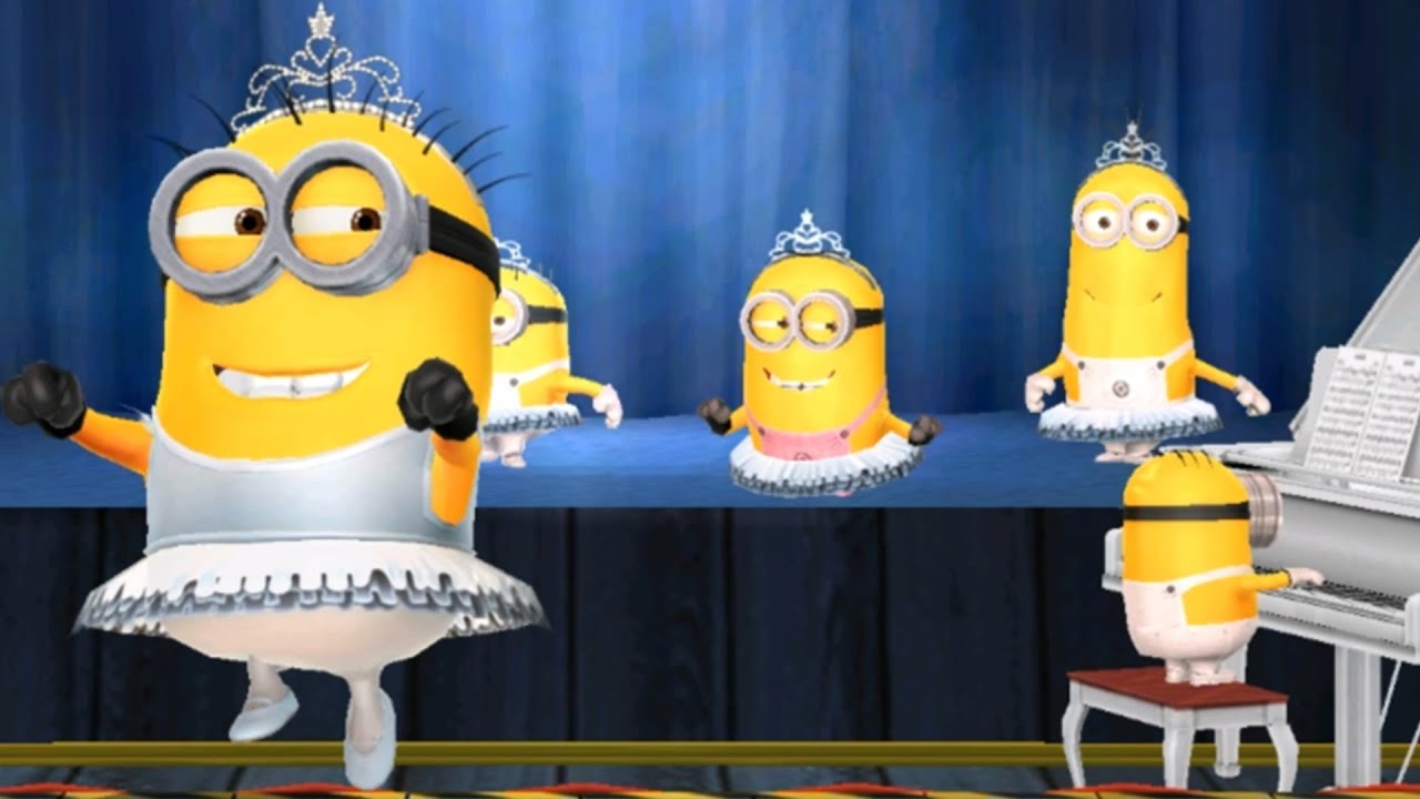 Grutube Stars ! New Special Mission In minion rush - Ballerina Minion ...