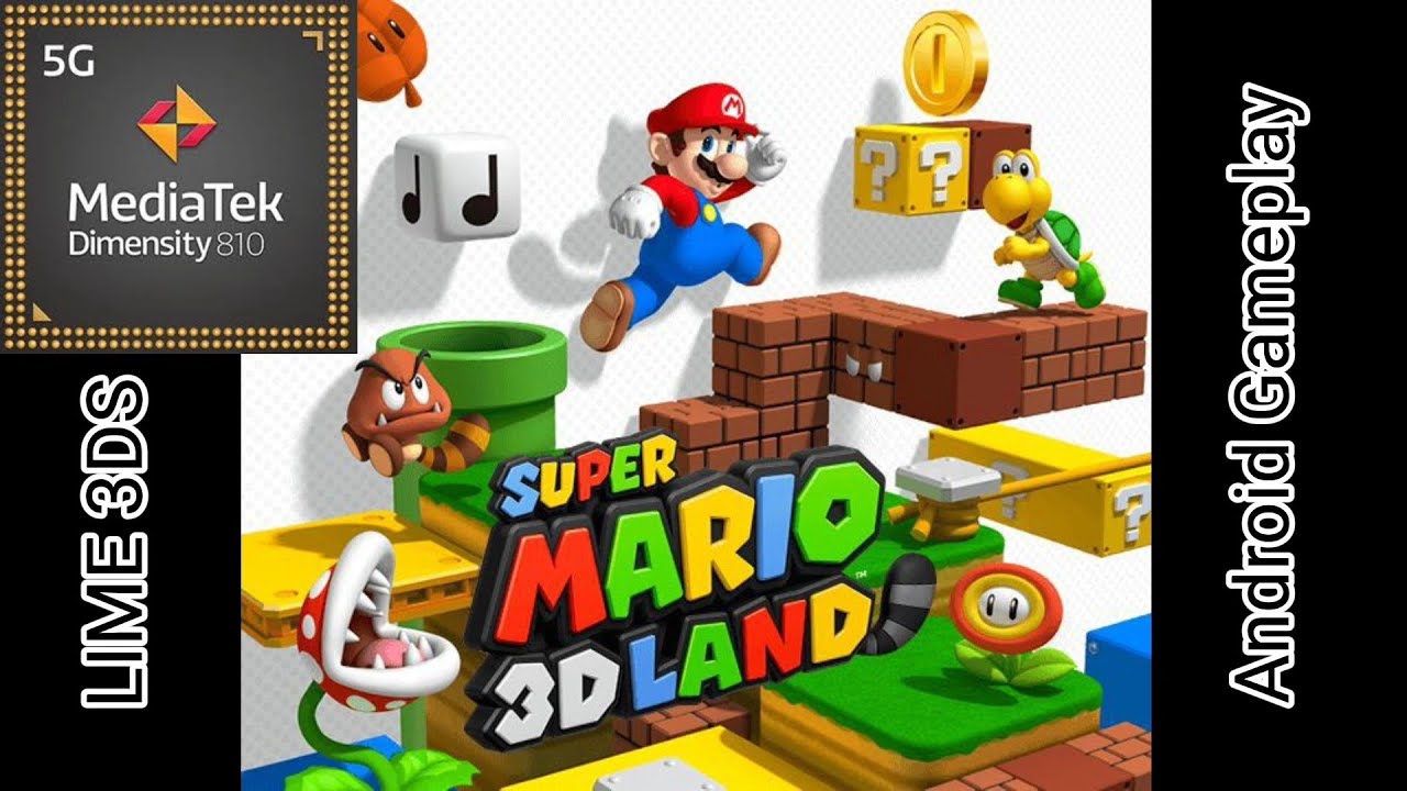 Super Mario 3D Land android Gameplay, Lime 3DS, Dimensity 810 # ...