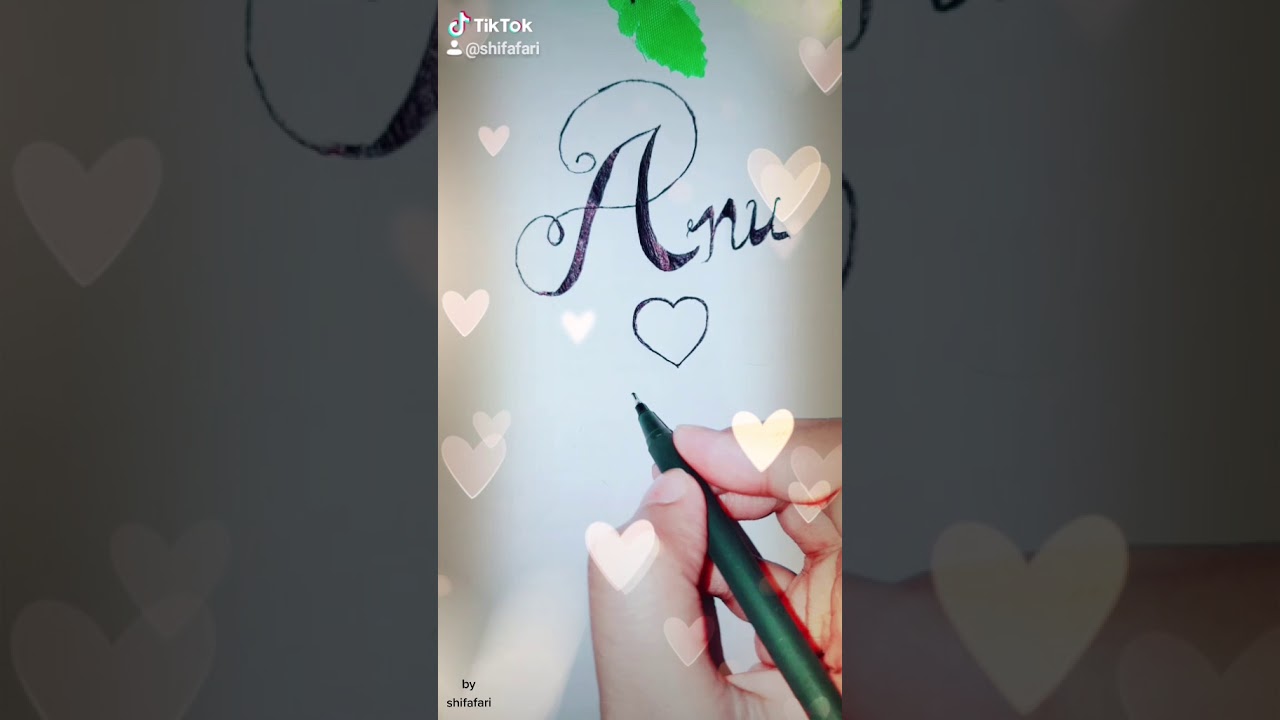 Anu♥️sahil(calligraphy) - YouTube