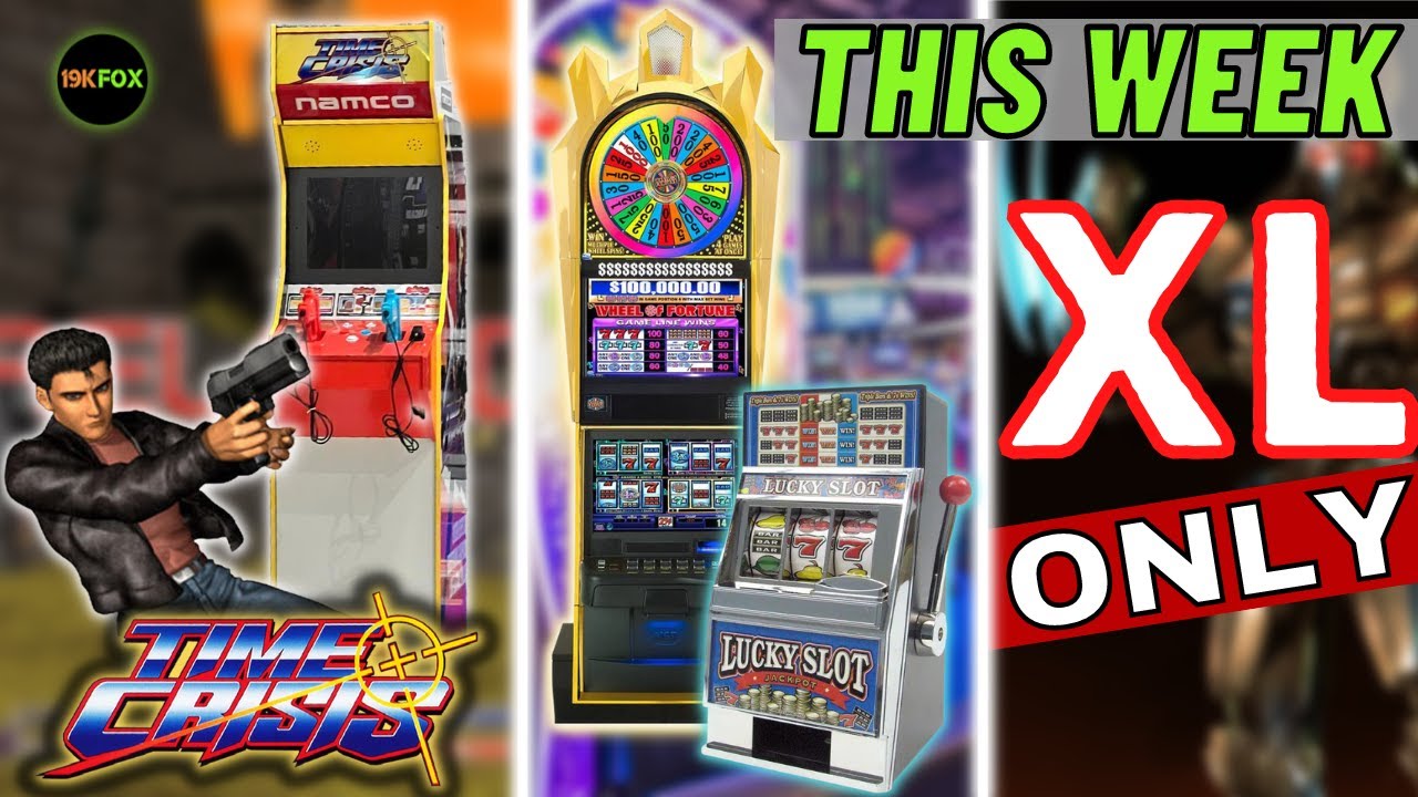 This Week 79 - Time Crisis Leak, Arcade1up Slot Machines and Should All Cabs Be XL Only? - YouTube
