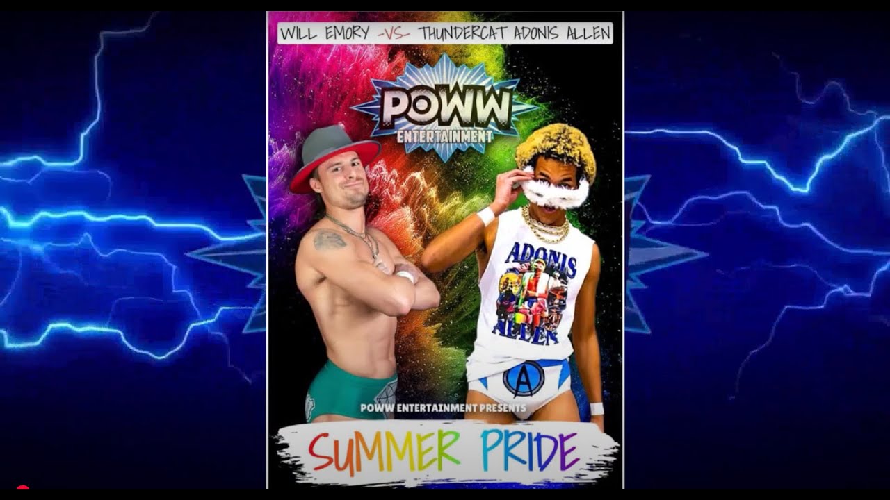 Will Emory vs. Adonis Allen: Summer Pride (POWW Entertainment), Jun ...