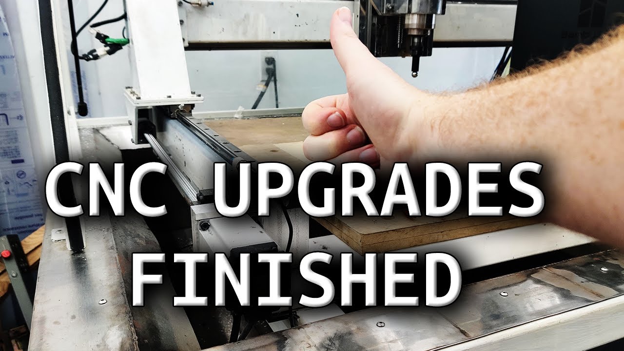 My PrintNC upgrades: Better ball screws and longer rails - YouTube